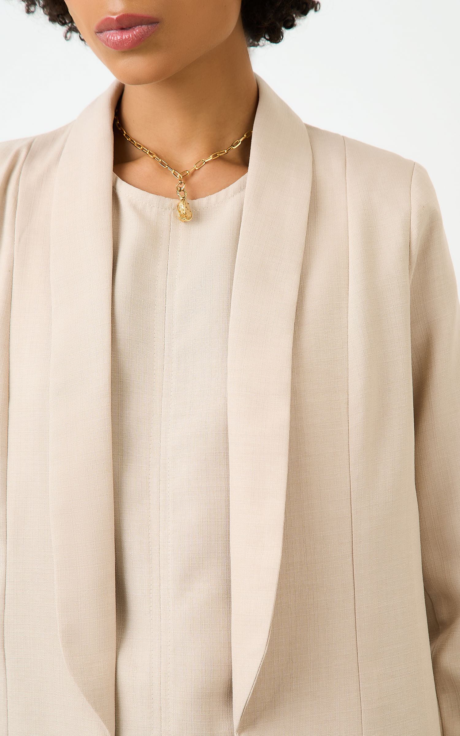 BLAZER BLANC BASIC - LIZIE